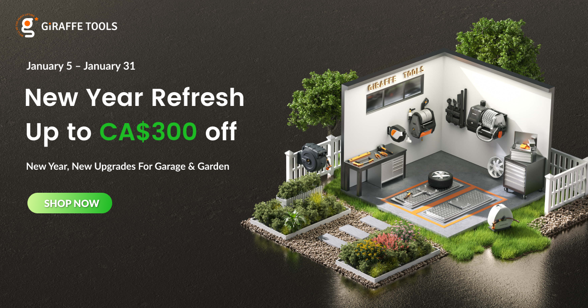 Start Fresh in 2026: Refresh Your Space with Giraffe Tools